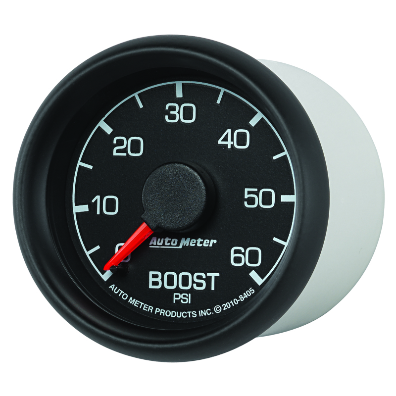 Autometer Factory Match Ford 52.4mm Mechanical 0-60 PSI Boost Gauge ...