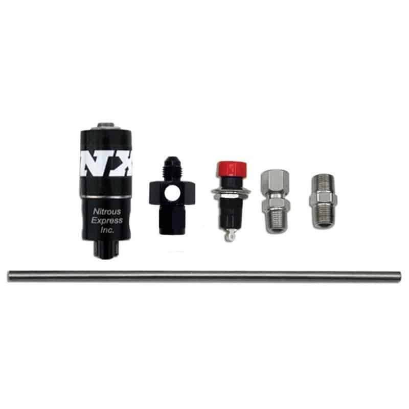 Nitrous Express Nitrous Purge Valve (6AN Manifold Push Button and Vent Tube) - ffrides