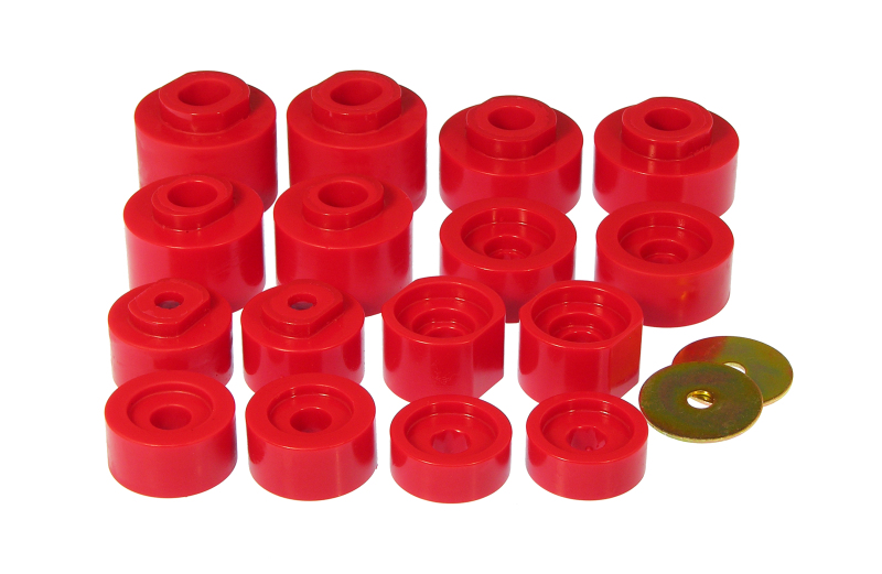 Prothane 01-05 Ford Explorer Sport Track Cab Mounts - Red - ffrides